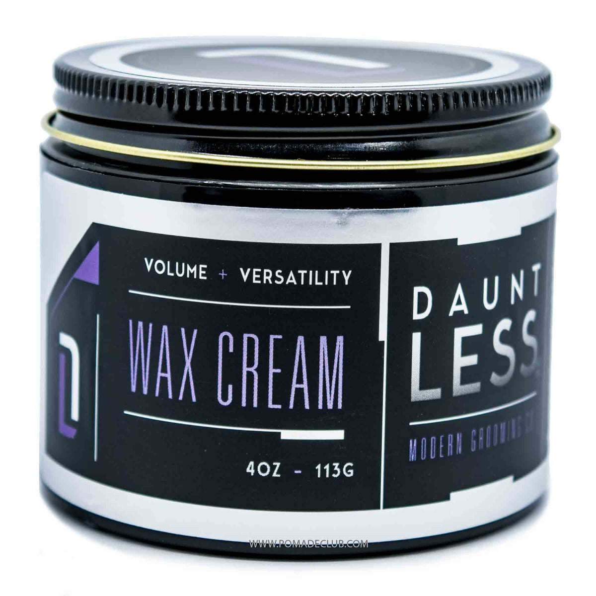 Dauntless Wax Cream | Firm Hold Natural Shine – Pomade Club
