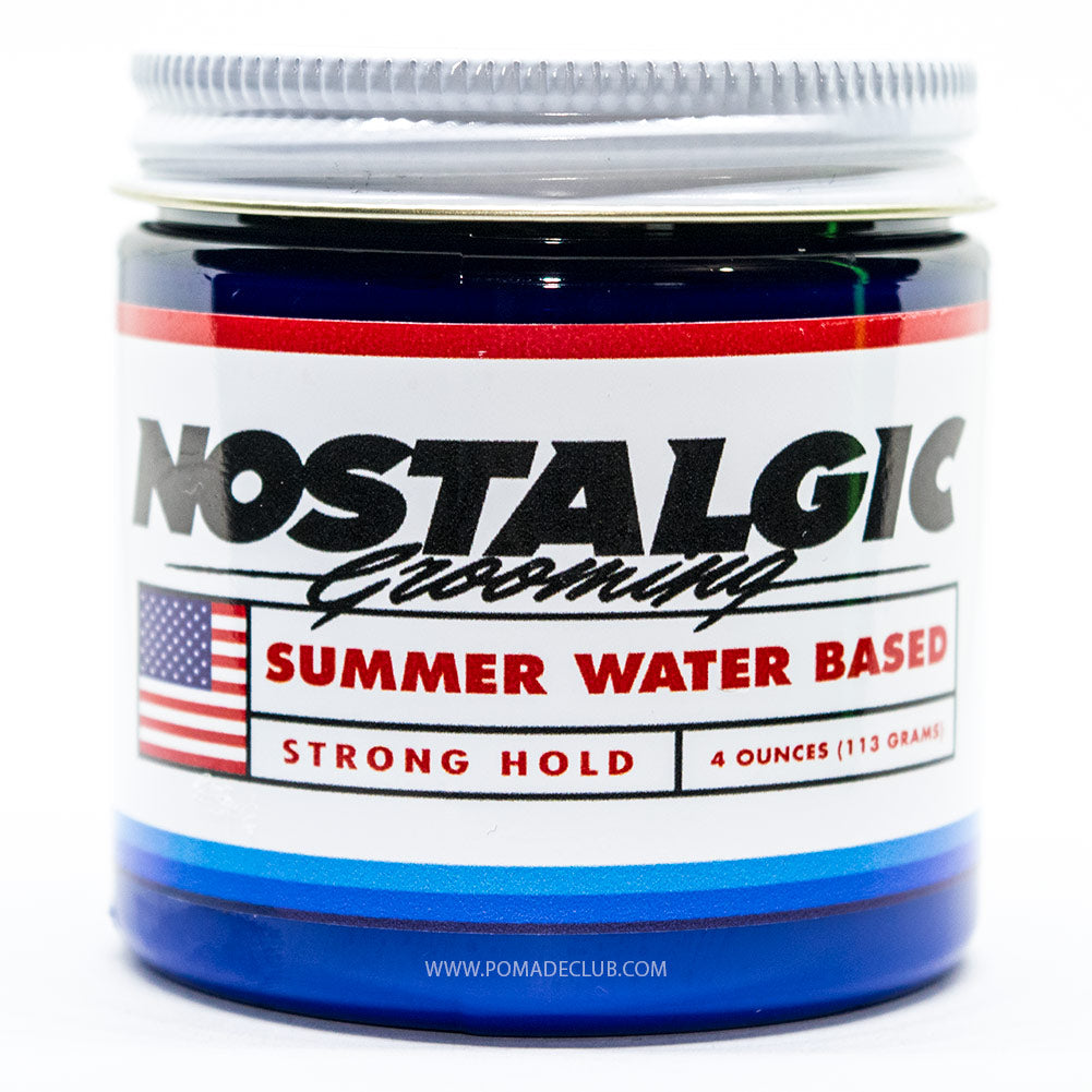 Nostalgic Grooming Summer Water Based Pomade – Pomade Club
